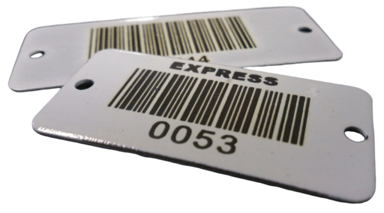 Metal Barcode Labels Supplier in Dubai, UAE | Labels and Labeling